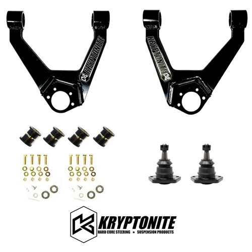 Kryptonite Ball Joint Upper Control Arm Kit GM 1/2 Ton 6 Lug 1988-1998 ...