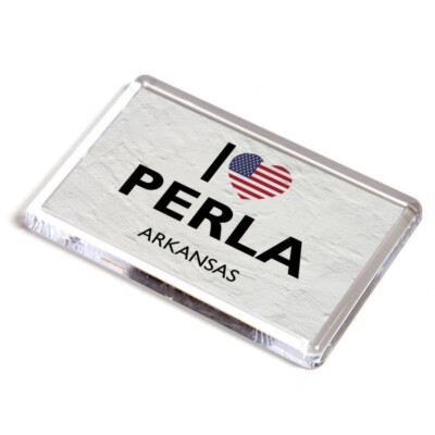 FRIDGE MAGNET - I Love Perla, Arkansas - USA | eBay UK