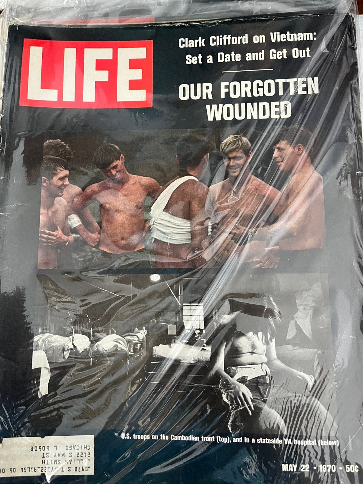 LIFE Magazine May 22 1970 Our Forgotten Wounded MGM Clark Clifford Fred ...
