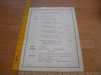 Louis Restaurant Chesterville Menus | semashow.com