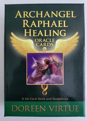 Archangel Raphael's Healing Oracle Cards by Doreen Virtue, Complete ...