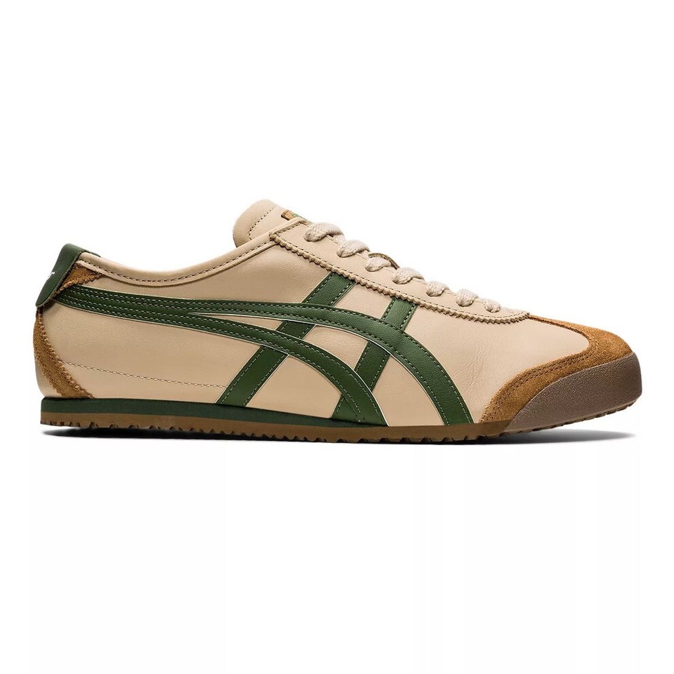 Authentic Onitsuka Tiger MEXICO 66 1183C102 250 BEIGE GRASS GREEN | eBay