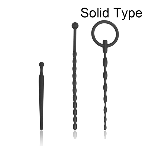 8 Size Silicone Sounds Peni Plugs Dilator Rod Sounding Long | eBay