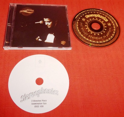 STEREOPHONICS 3 TRACK ACOUSTIC CD2 SINGLE - MR WRITER - 2001 UK ISSUE ...