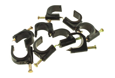 25 Wall Clips for 13/16mm Standard Irrigation Pipe – Compatible Fixing ...