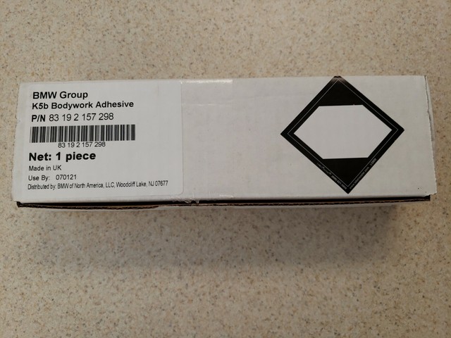 OEM BMW Bodywork Adhesive K5b 6.59 FL Oz 83192157298 for sale online | eBay