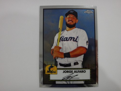 2021 Topps Chrome Platinum Anniversary #419 Jorge Alfaro | eBay