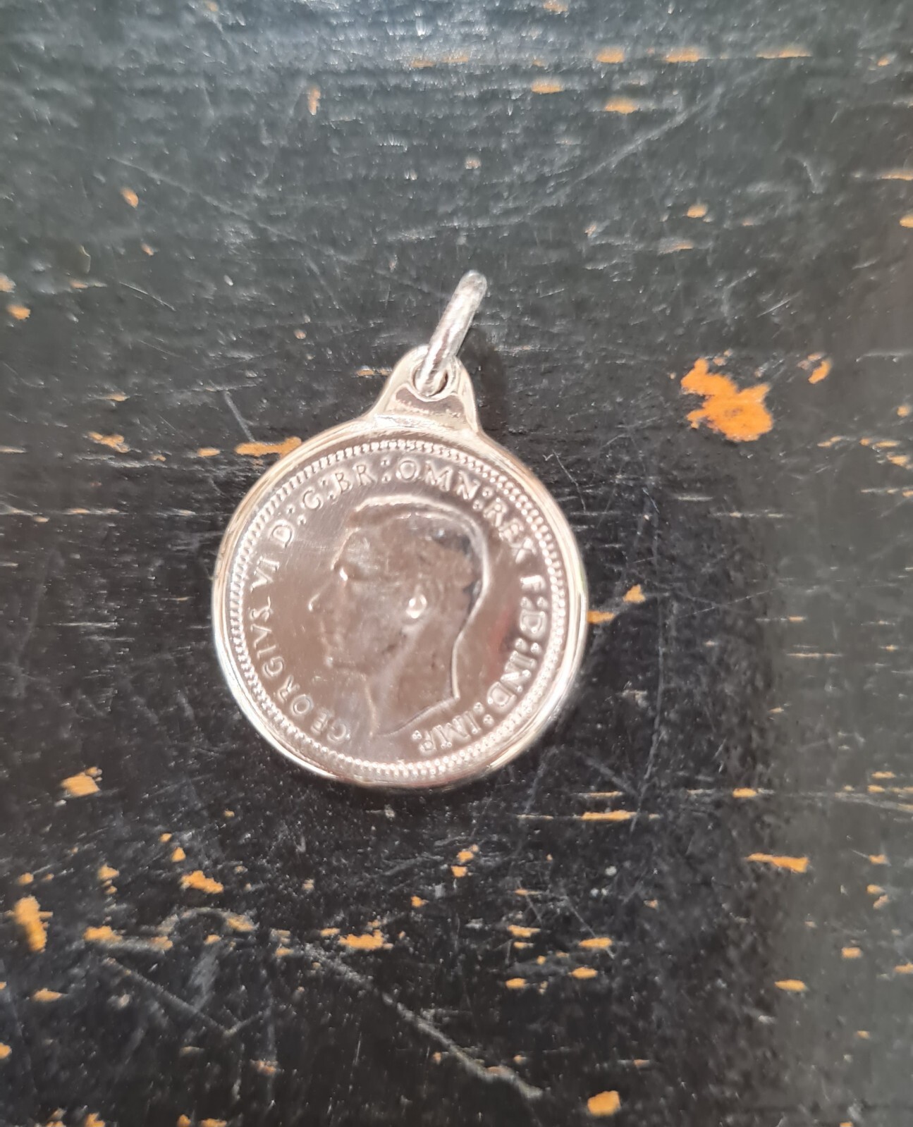 AUSTRALIAN THREE PENCE COIN set in Sterling Silver 925 Handmade Bezel ...