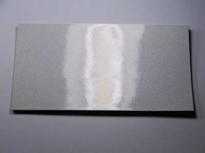 (10) SILVER SCOTCHLITE REFLECTIVE SHEETS WITH 3-M SELF ADHESIVE GLUE ...