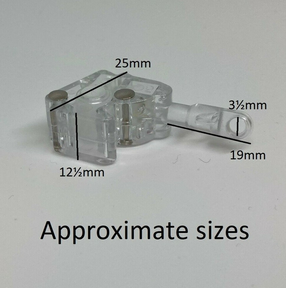 Hillarys-type Venetian Tilter, fits 4mm D-shaped rod, 25mm blind slats ...