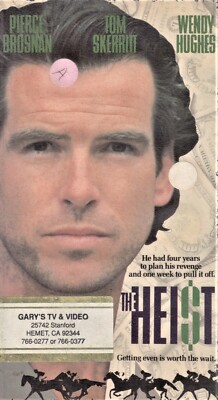 The HEIST- Pierce Brosnan- Innocent Man Wreaks Revenge VHS LN | eBay