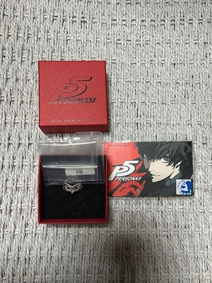 Persona 5 Joker Ren Amemiya Model Masc Motif Silver Ring Size 5 | eBay