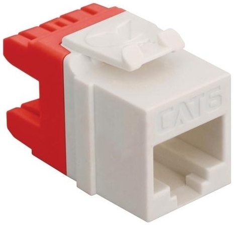 ICC CAT6 RJ45 Keystone Jack for HD Style, White 633758017336| eBay