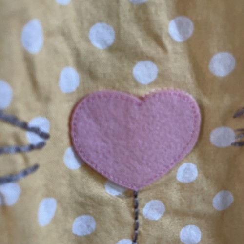 Pier 1 One Imports Apron Yellow Easter Bunny Ears Tail Kitchen Spring ...