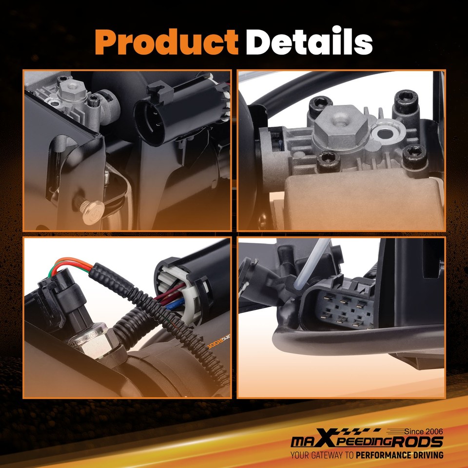 Air Suspension Compressor Pump Fit GMC Escalade Suburban Tahoe Yukon ...
