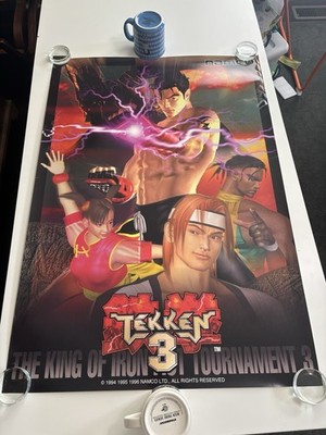 Tekken 3 Original Game Promotional Poster | eBay