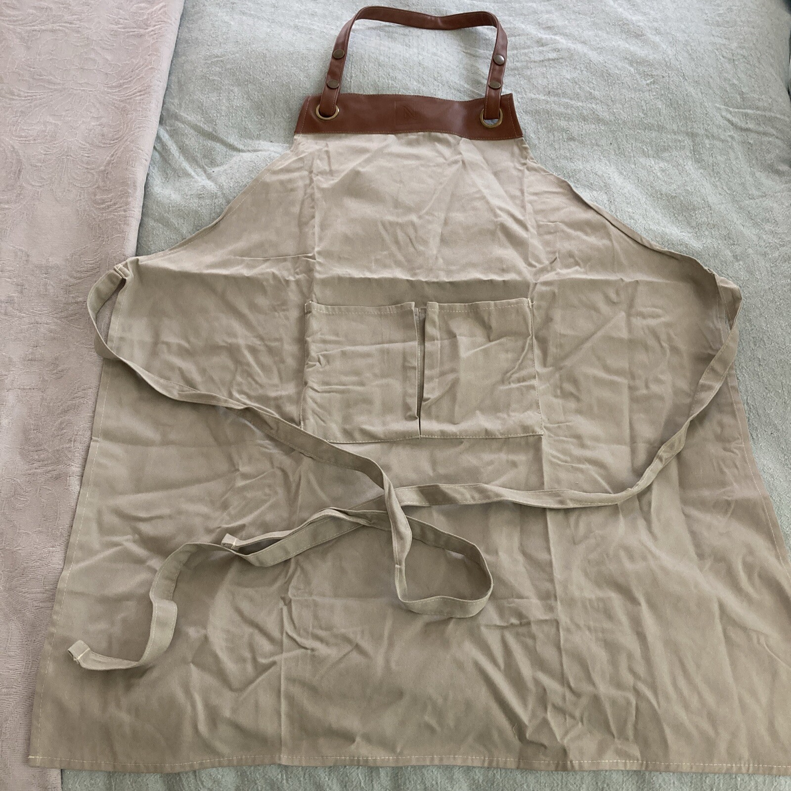 NESPRESSO Upcycled Barista Apron Canvas 100 Cotton for sale online | eBay
