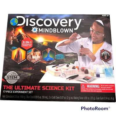 Discovery MINDBLOWN Ultimate Science Experiment 17 pc Kit NIB STEM ...