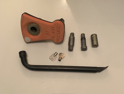 AL-KO WHEEL LOCK INSERT NUMBER 27, USED CARAVAN WHEEL LOCK - EXCELLENT ...