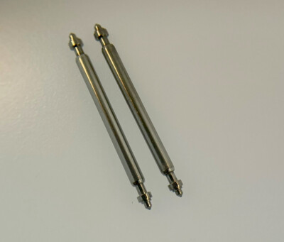 2 PCS Genuine Breitling 24mm Spring Bar S/Steel FIT Bracelet S/Steel | eBay