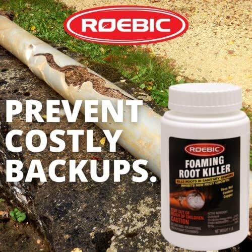 Roebic FRK-1 lb white - Foaming Root Killer, Clears Pipes and Stops New ...