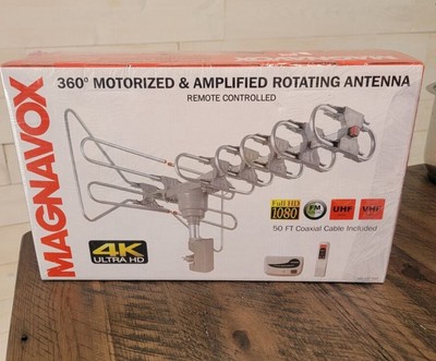 Magnavox 360 Motorized Amplified Rotating Antenna Receiver MG-ANT-104 ...