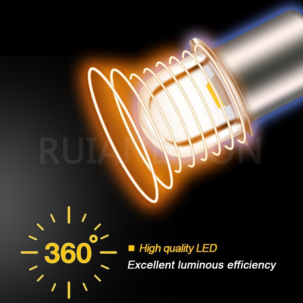 PR2 P13.5S 2835 LED 3V/4.5V/6V/18V Flashlight Torch Light Bulb Lamp ...