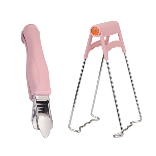 2-Piece 304 Stainless Steel Anti-Skid Anti-Hot Kitchen Dish Clips for ...