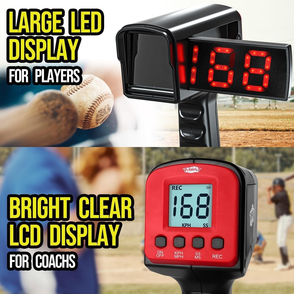 Baseball Radar Gun - Speed Sensors Baseball Speed Training Equipment ...