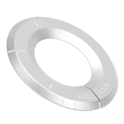 (Silver)ATV Key Cover Aluminum Alloy Motorcycle Key Cover Exquisite For ...