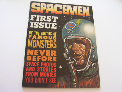 SPACEMEN MAGAZINE #1 JULY 1961 INCREDIBLE PHOTOS PRISTINE NEAR MINT | eBay