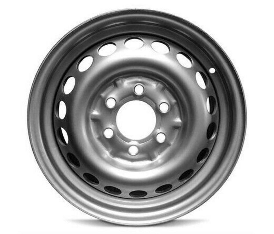 Set 4 16" Silver Steel Wheel Fits 14-19 Mercedes Sprinter Van 16x6.5 ...