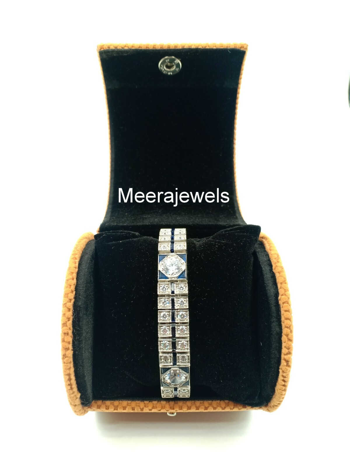 Specially Designed Women's Bracelets With 15.48 Carat CZ & 935 ...