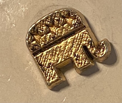 Republican Party GOP Elephant Pin Stars & Gold Tone | eBay