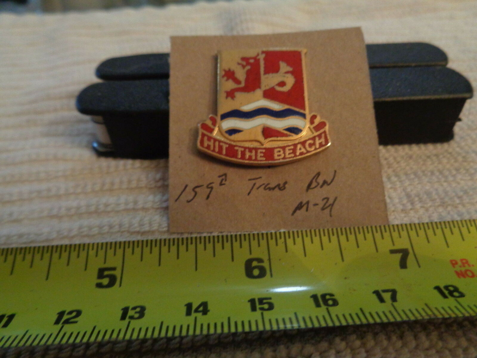 159th Transportation Battalion M-21 Unit Crest, DI, DUI (DRAW#65) | eBay