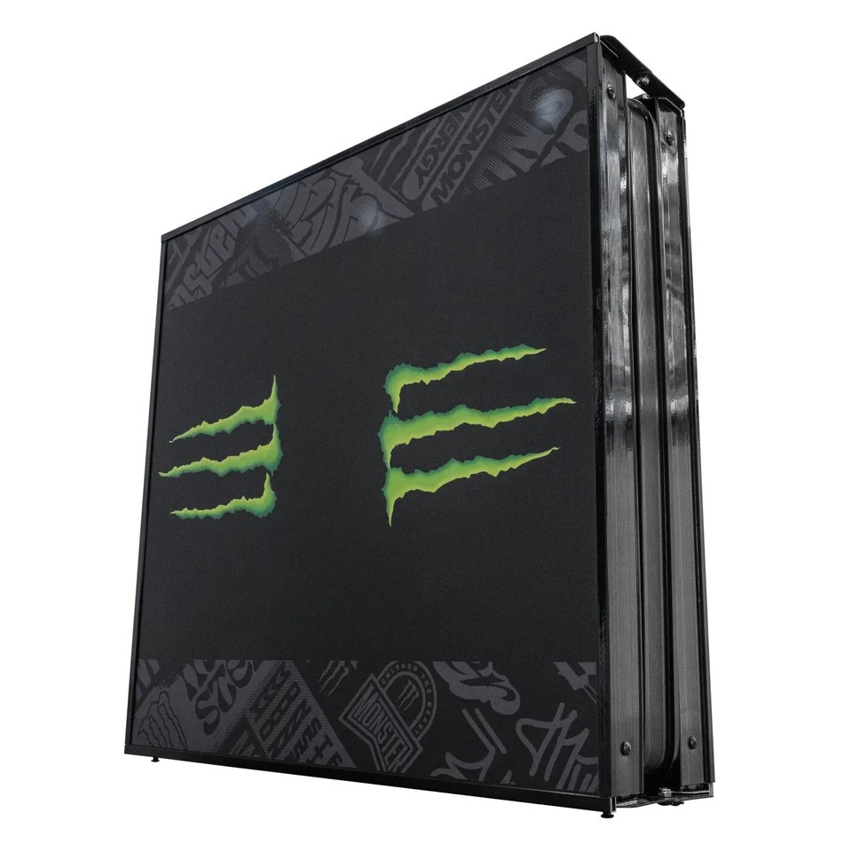 NEW MONSTER Energy 6' Heavy Duty Tailgate Beer Pong Foldable Party ...