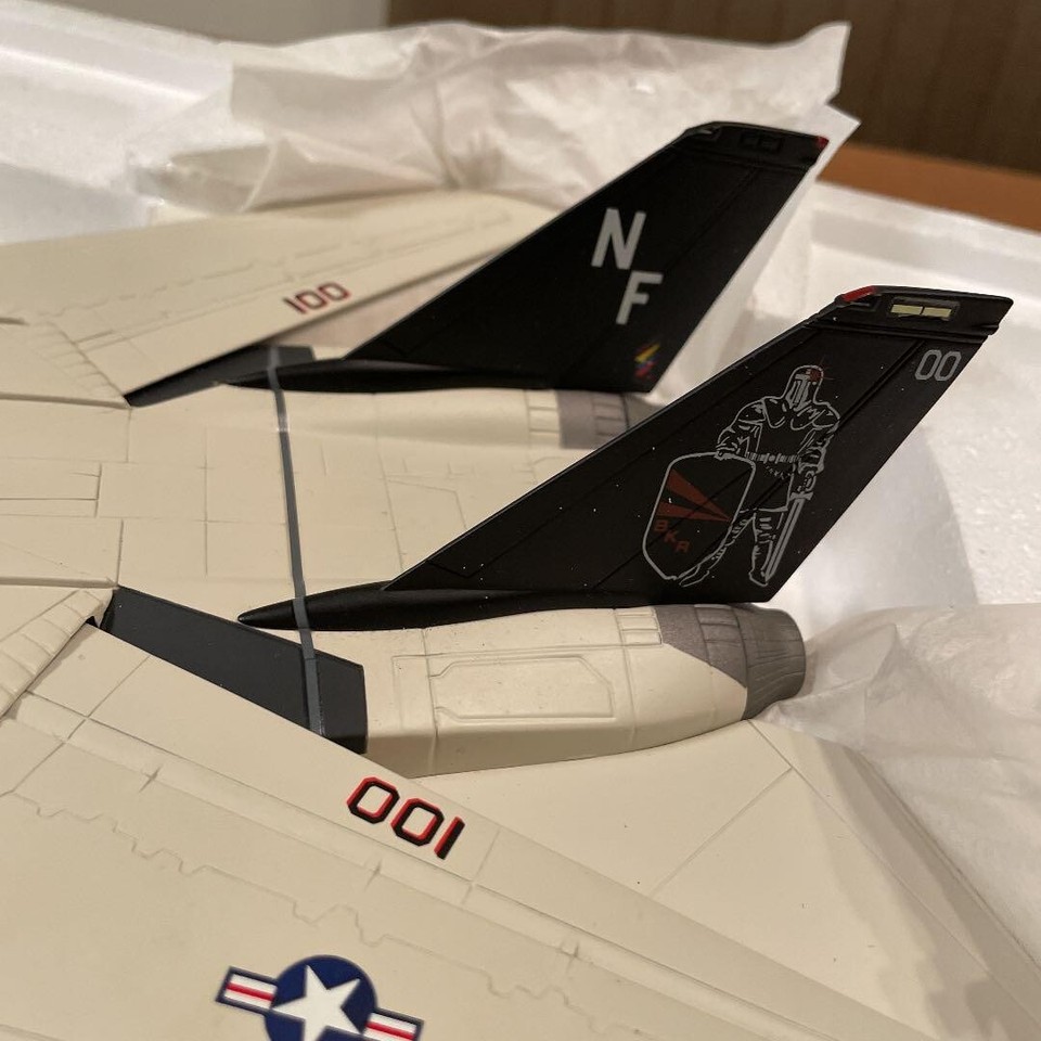 FRANKLIN MINT ARMOUR COLLECTION B11 B238 F14 TOMCAT Fighter Plane 1:48 ...