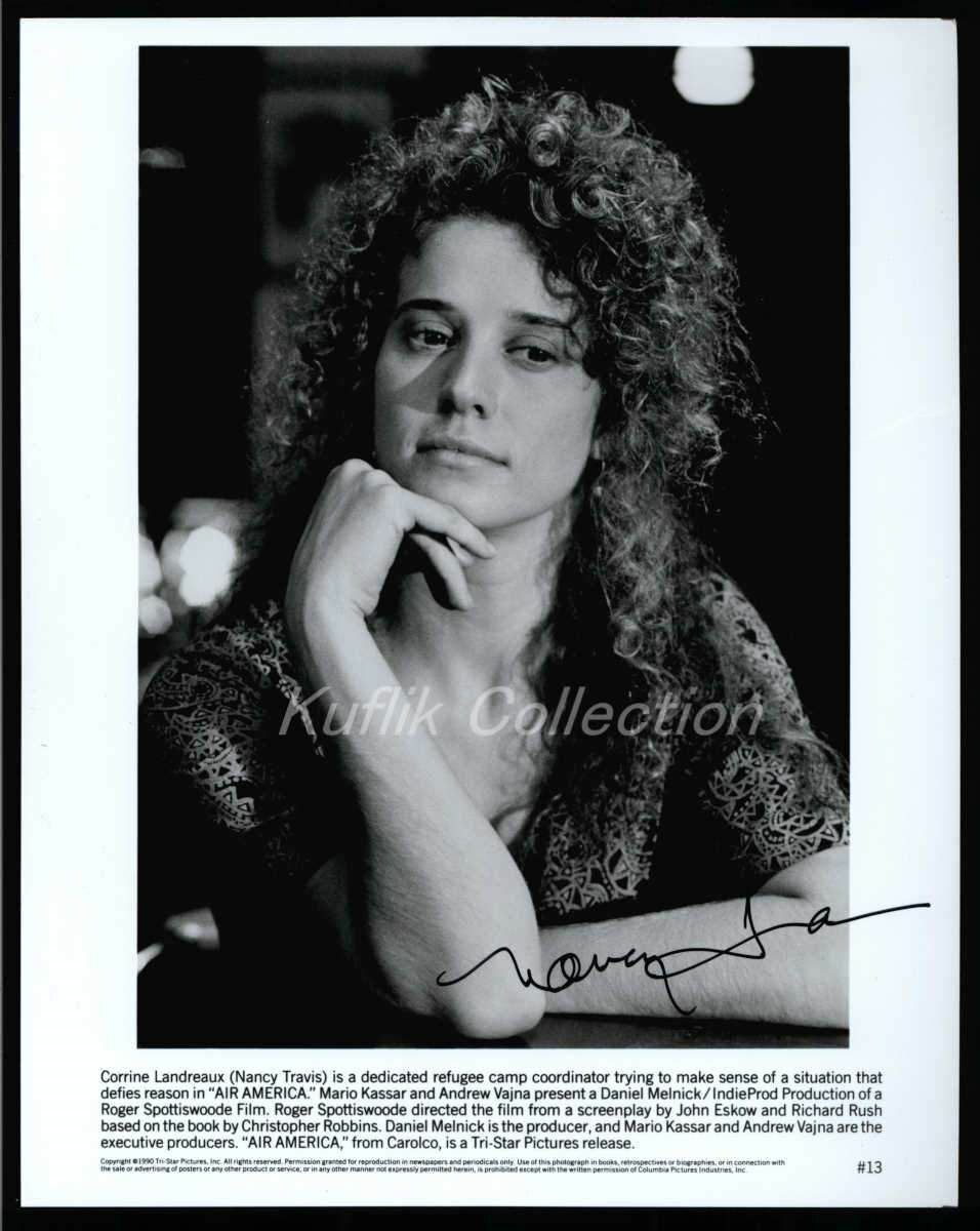 Nancy Travis - Signed Autograph Movie Still - Air America | eBay