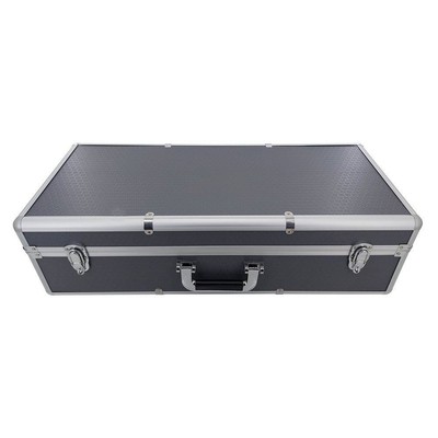 Large Long Grey Flight Case Storage Box Helicopters Telescope Chest RC ...