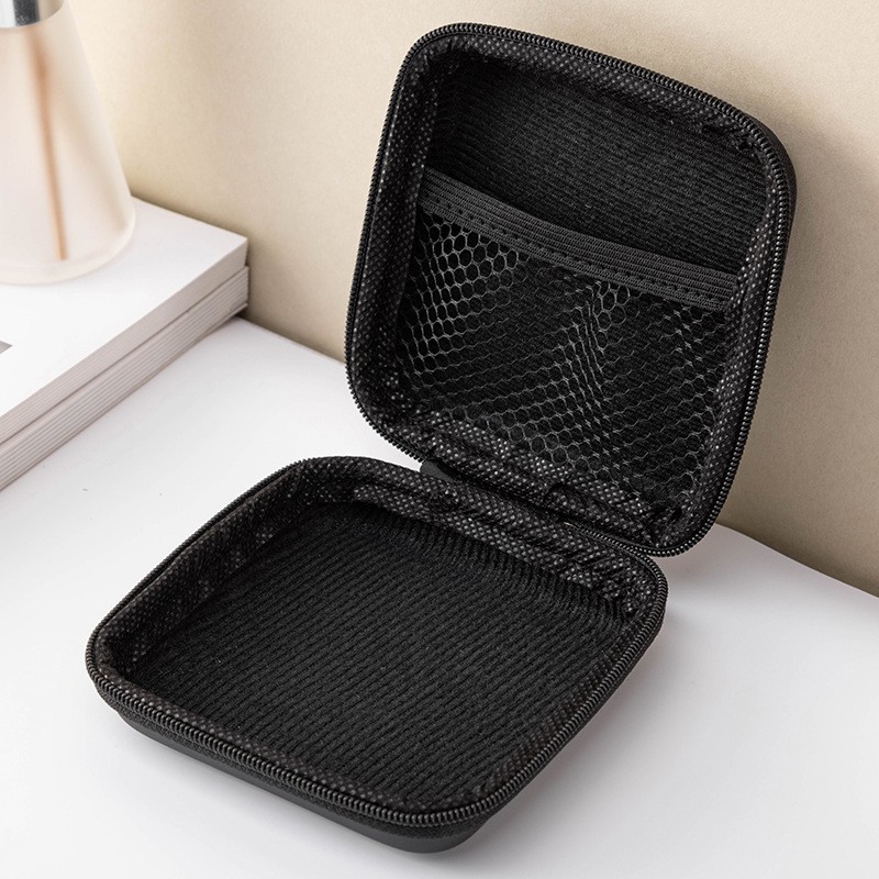 Portable EVA Headphone Storage Case for Organizing Cables Chargers and ...