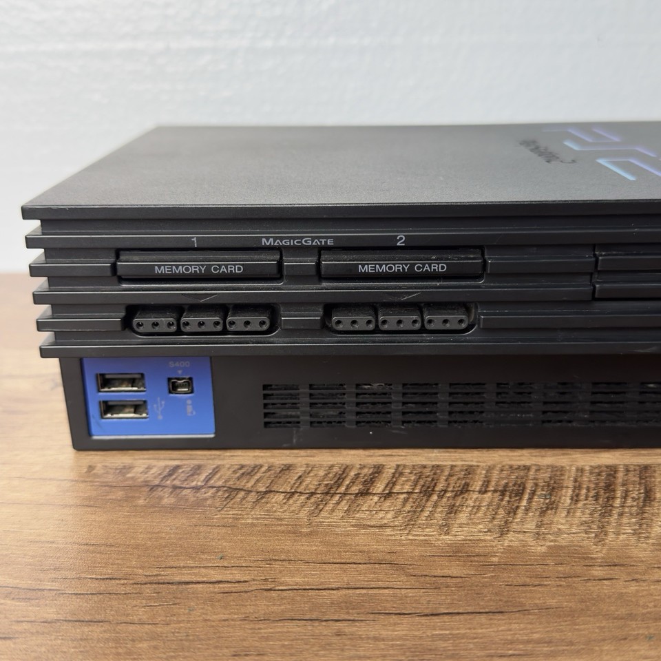 Sony PlayStation 2 PS2 Fat SCPH-39001 New Laser & Cmos Battery w Games ...