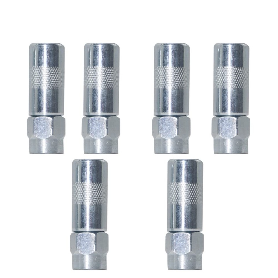 6 PCS Grease Gun Nozzle tip, Grease Nozzle Metal Replacement Grease tip ...