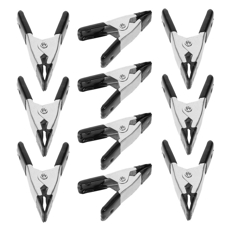 10 Pcs Small Metal Spring Clamps Garden Clips Backdrop Dress for ...