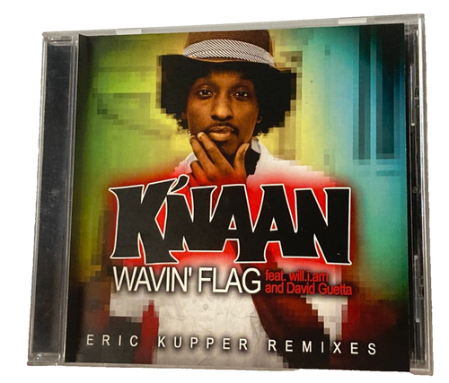 K'NAAN (ft. Will.I.am & David Guetta) Wavin Flag" PROMO MAXI CD Eric ...