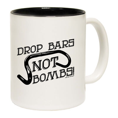 Cycling Rltw Drop Bars Not Bombs GIFT BOXED Funny Mugs Novelty Coffee ...