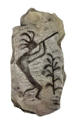 Vintage 1999 FRAGS Kokopelli Petroglyph Wall Art John Running Artist ...