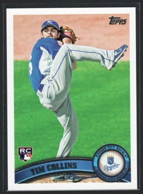 Tim Collins 2011 Topps #471 Rookie - Kansas City Royals | eBay