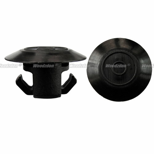 50 Body Side Mudguard Retainer Blk Nylon Clip Rivet For Toyota Hiace ...