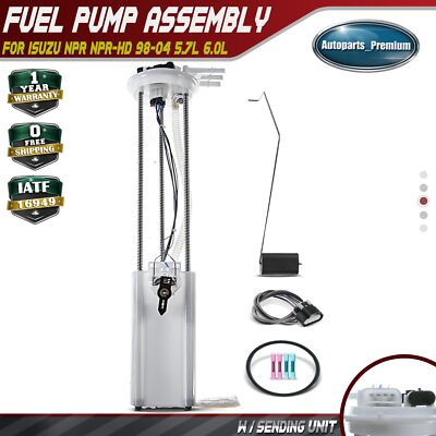 Fuel Pump Module Assembly for Isuzu NPR NPR-HD 98-04 5.7L 6.0L w/ Calif ...