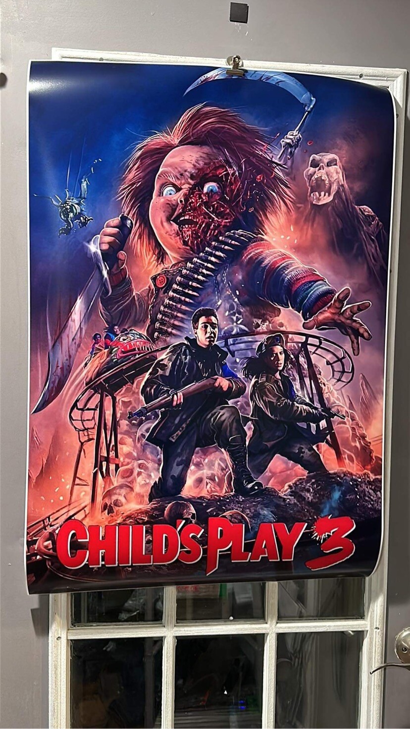 Child's Play 3 Shout Scream Factory 24”x36" Chucky Posters | eBay